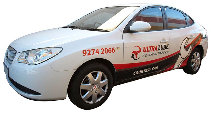 Courtesy Car - Ultra Lube Mechanical Workshop in Midland